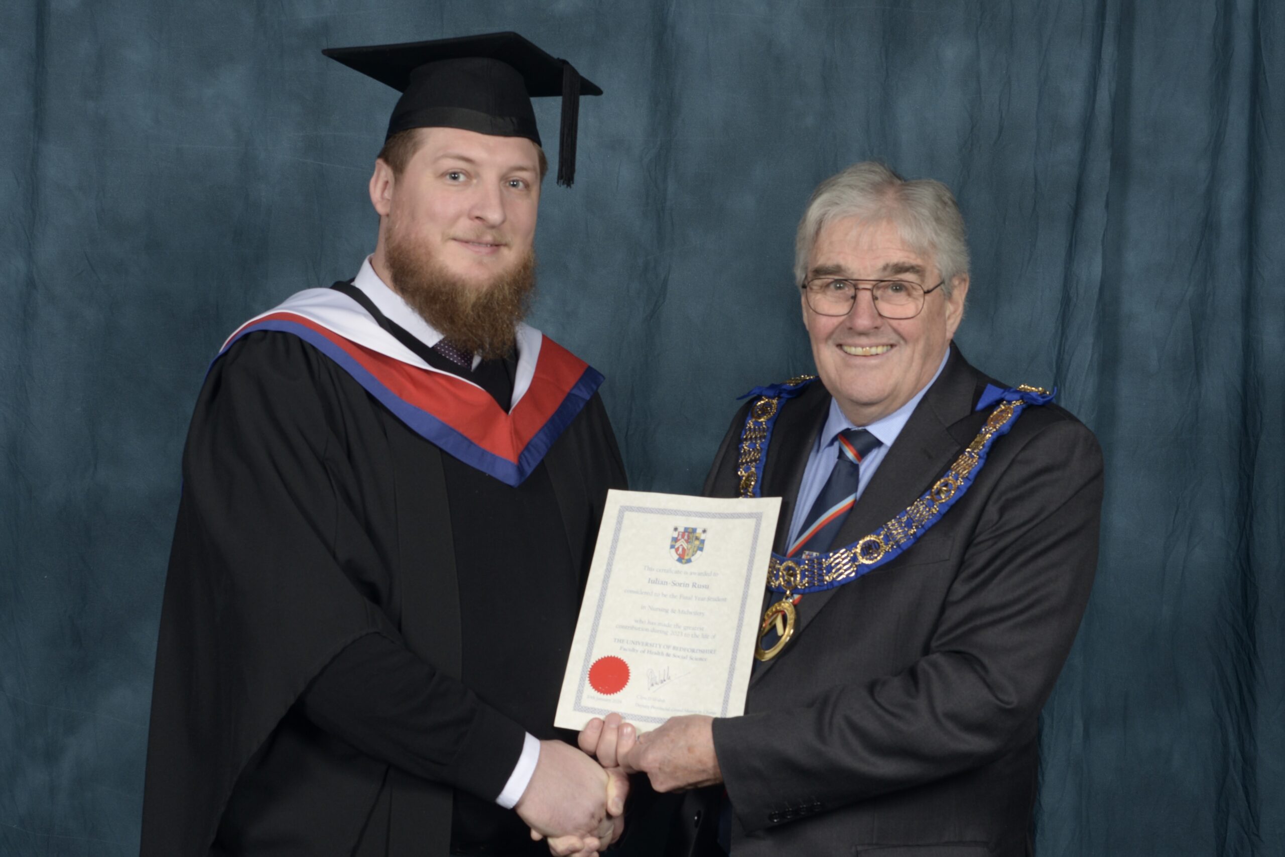 The Martin Foss Award 2024 – Bedfordshire Freemasons